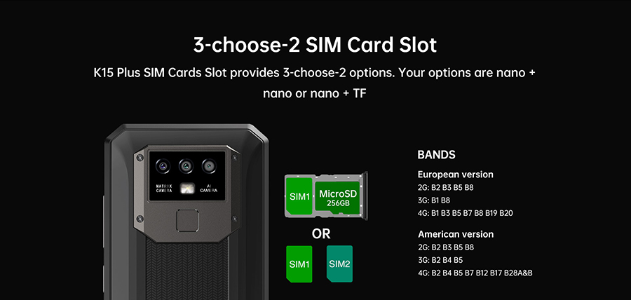 OUKITEL K15บวกสมาร์ทโฟนที่แข็งแรง3GB 32GB,โทรศัพท์มือถือ NFC 6.52 "720* ...