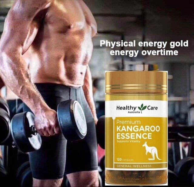 Healthy Care Kangaroo Essence 120 แคปซูลอาหารเสริมสุขภาพชายและแร่ธาตุ ...