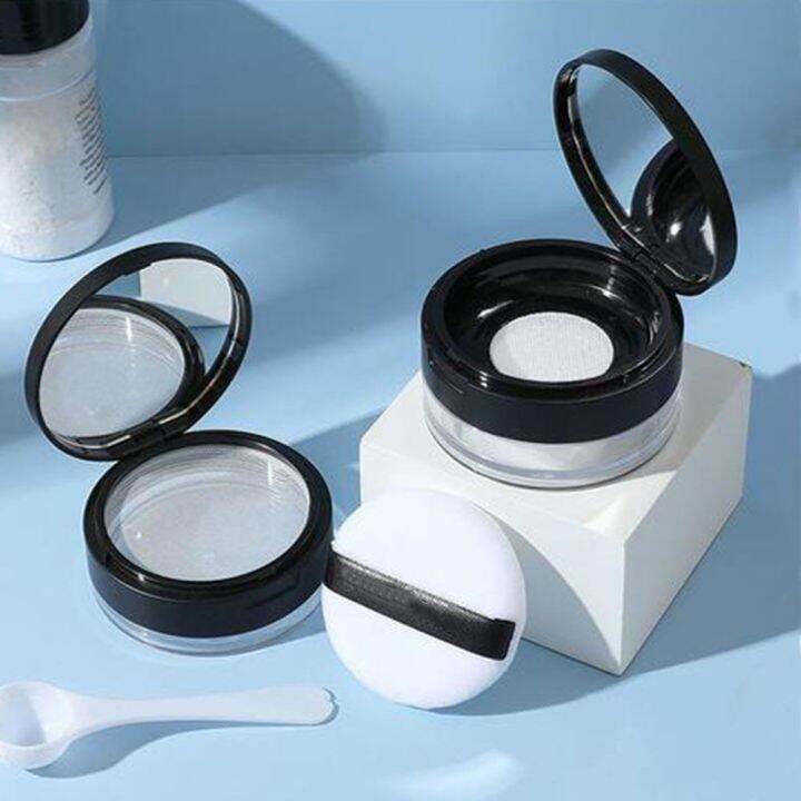 ITAQUE Compact Transparent Excellent Round Sieve With Puff Packing ...