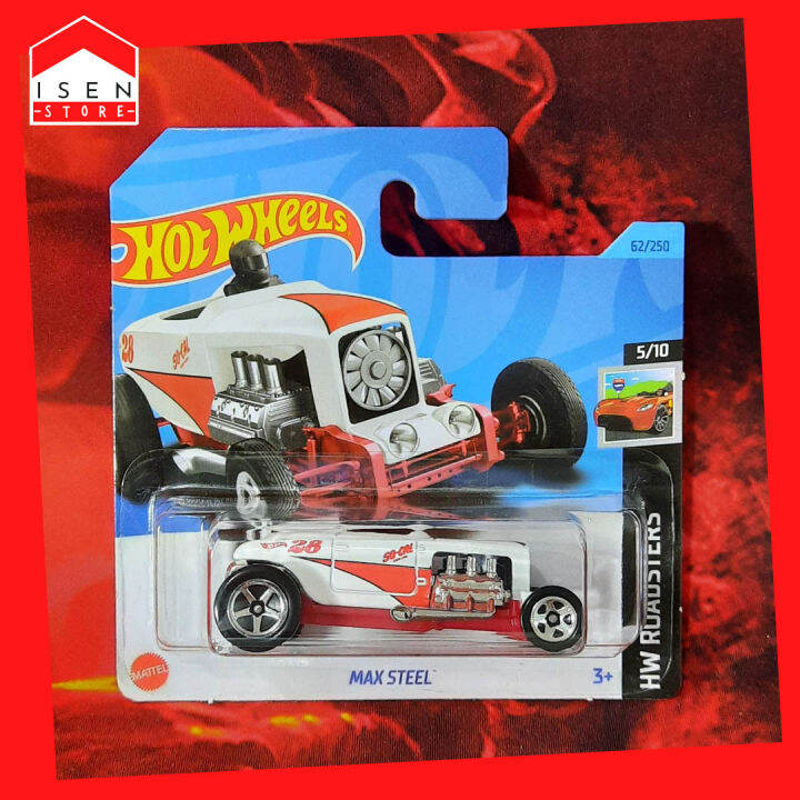 Hot Wheels - Max Steel - HW Retro Racer 5/10, Toy Cars & Trucks for ...