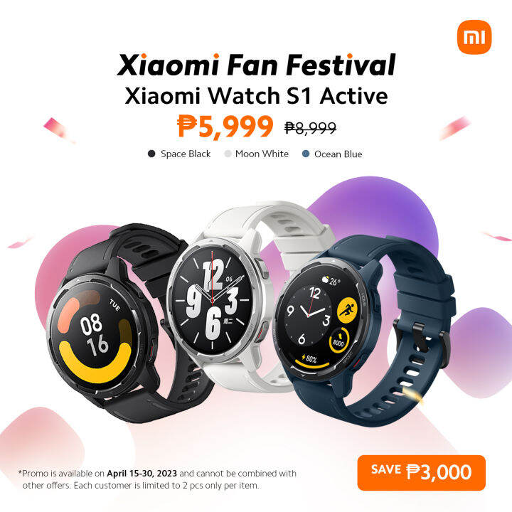 Xiaomi Mi Watch S1 Active | Lazada PH