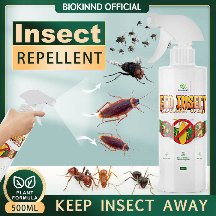 BIOKINND Eco Insect Repellent Water Based Spray Penghalau Serangga ...