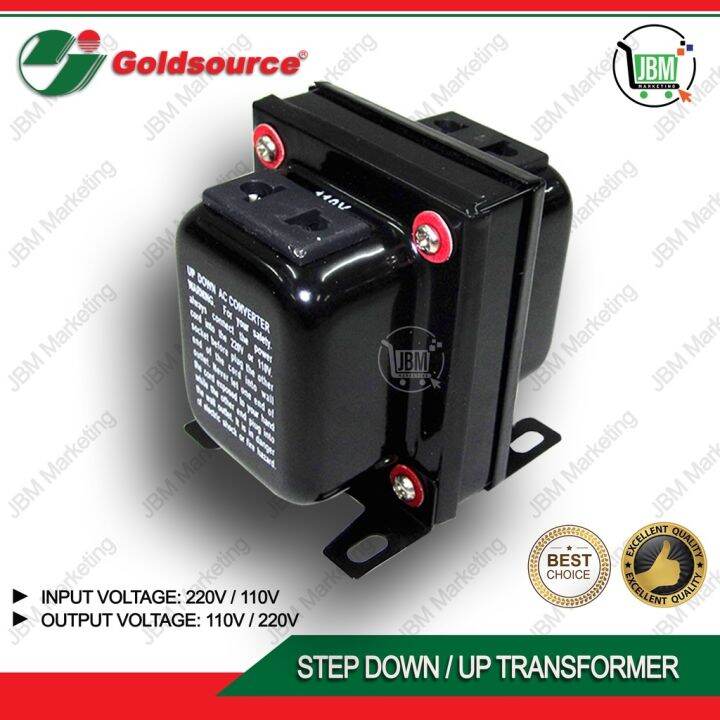 Goldsource Transformer Auto Switch Step-up Step-down (110V / 220V) 50 ...