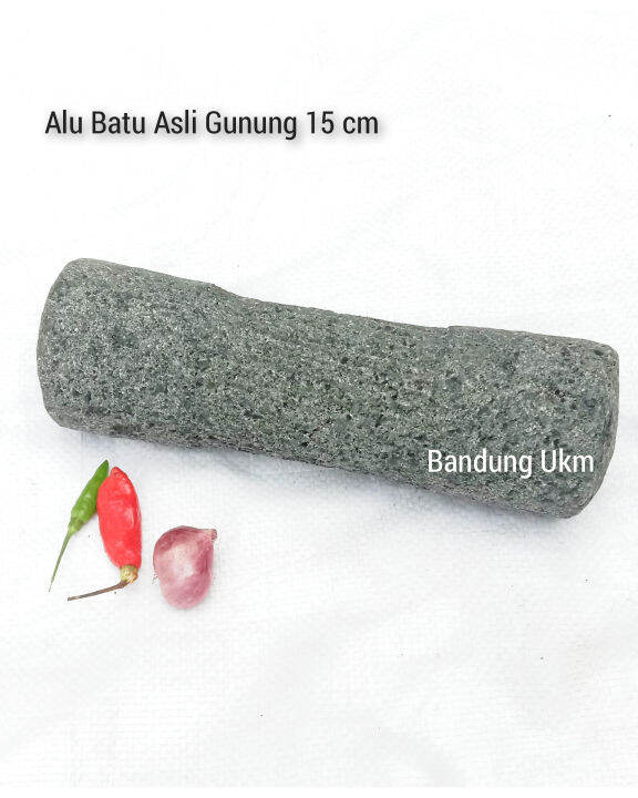 ALU BATU ASLI PANJANG -+15 CM/HALU WATU ANAK ULEKAN LUMPANG LESUNG ...