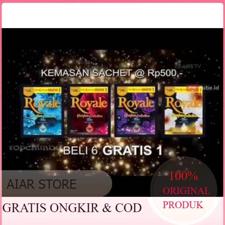 Royale Pewangi Softener isi 6 sachet by soklin | Lazada Indonesia