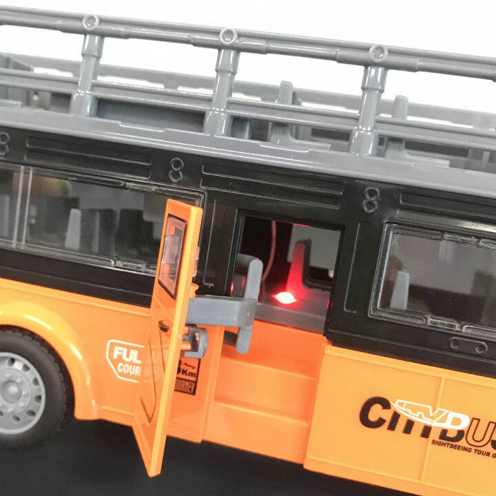 Remote Control Double Decker Bus RC Bus Electric Fine Details High ...