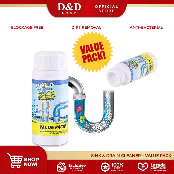 D&D Home | Sink and Drain Cleaner - Value Pack | Lazada PH