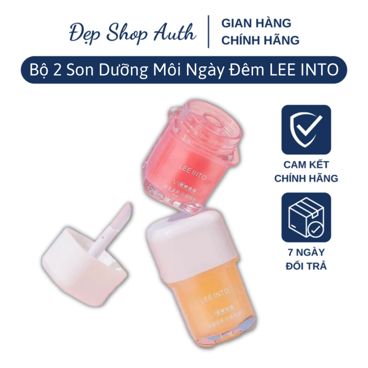 Set 2 Son Dưỡng Môi Ngày Đêm LEE INTO Từ Mật Ong (12g) Dưỡng Ẩm Cho Đôi ...