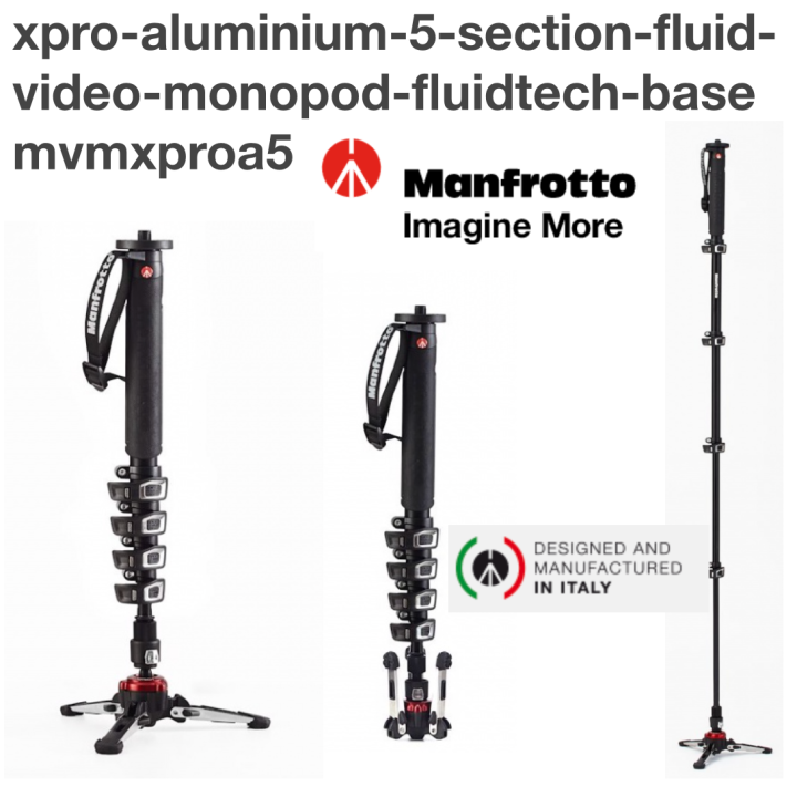 ขาตั้ง Monopod XPRO MVMXPROA5 Manfrotto สำหรับการถ่ายวิดีโออย่างมือ ...
