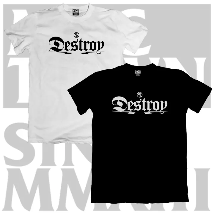 Destroy Slapshock Shirt Local Band | Lazada PH