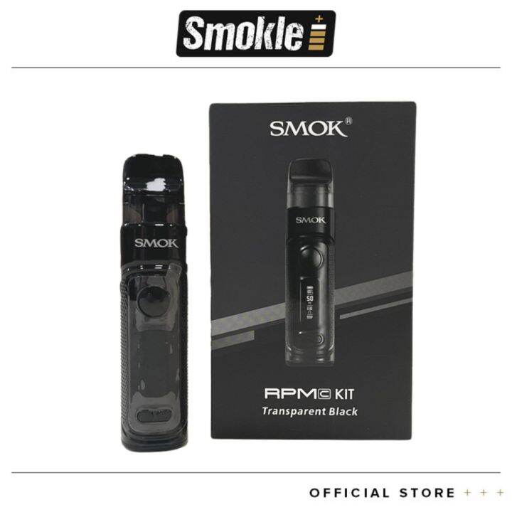 VAPE SMOK RPM C Pod Kit 1650mAh 50W - transparent black | Lazada PH