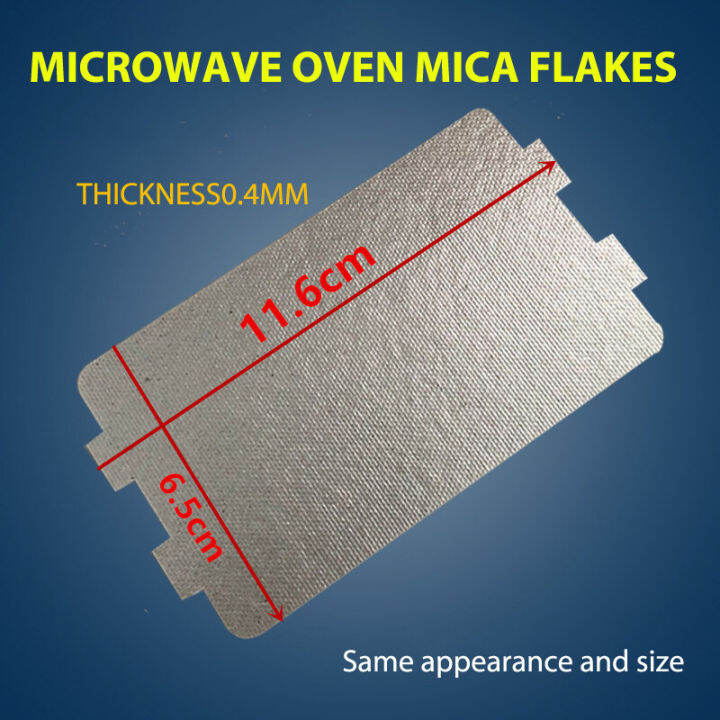 COD 5PCS Microwave Oven Mica Plate Sheet 116*64 MM Replacement Part ...