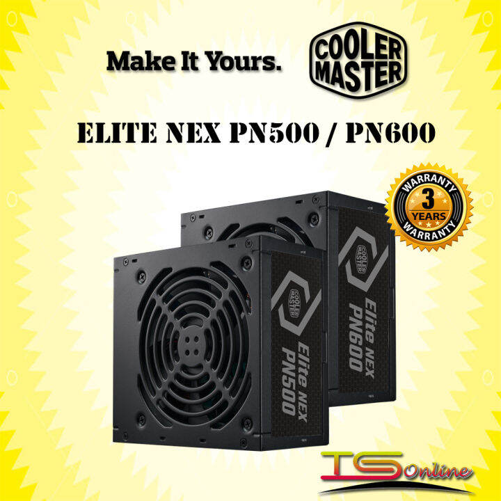 Cooler Master Elite NEX (PN500/PN600) Power Supply | Lazada