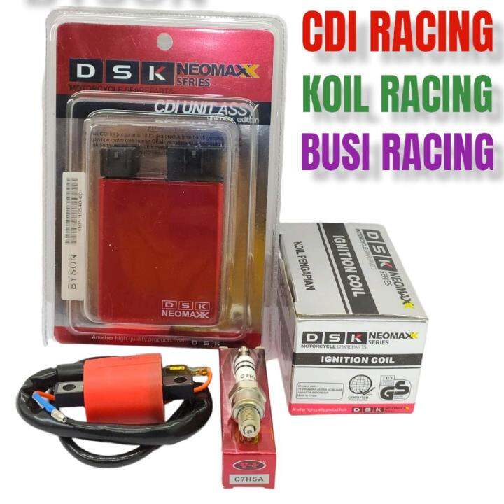 CDI RACING COIL BUSI BYSON BISON YAMAHA BISON UNLIMER TENAGA NAIK 20% ...