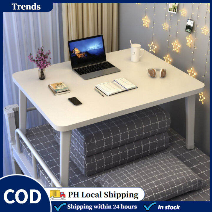 Premium Quality Portable Folding Table Wooden Foldable Laptop Study ...