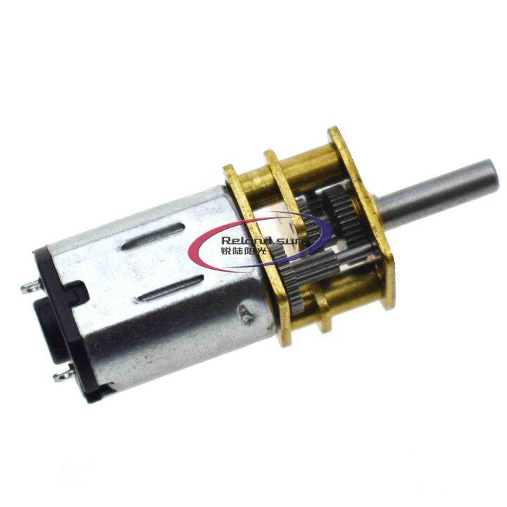 1pcsN20 DC 6V 12V 100RPM 300RPM 600RPM Micro Speed Reduction Gear Motor ...