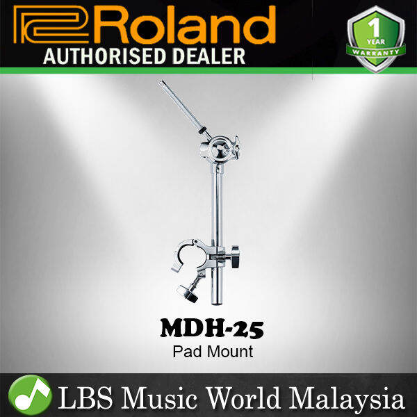Roland MDH-25 Pad Mount for Roland MDS-25 V-Drums Stand with Flexible Ball Clamp (MDH25 MDH 25 ...