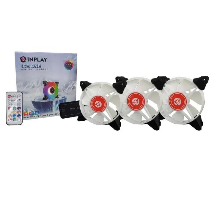 INPLAY ICE TOWER 120MM 3 IN 1 RGB COOLING FAN KIT INCLUDE RGB ...