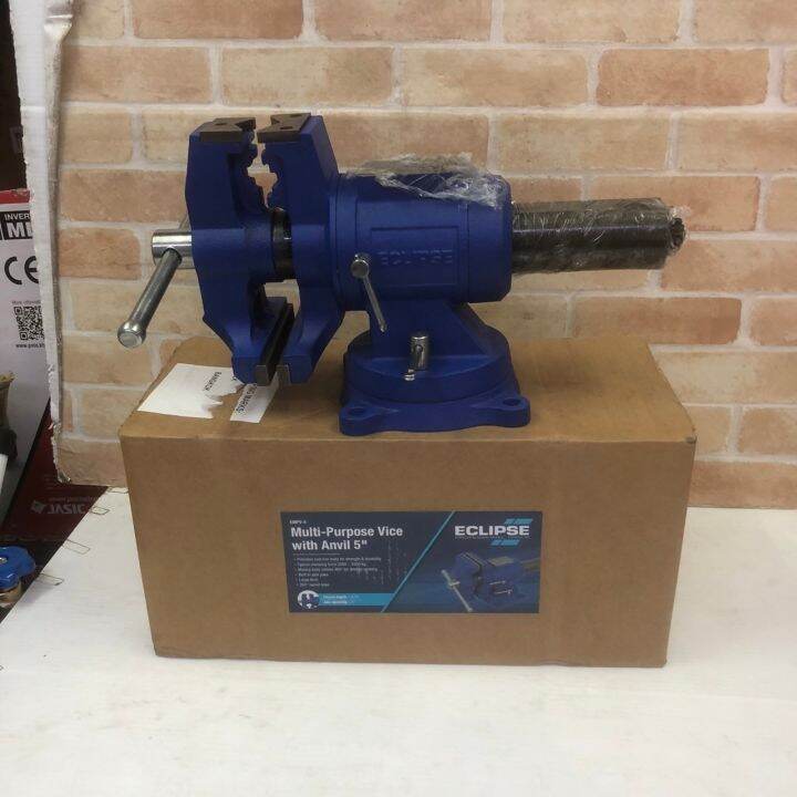 ECLIPSE ปากกาจับเหล็ก 360 องศา ฐานหมุน ปากกาจับเหล็ก ปากกายึดโต๊ะ ปากกาจับชิ้นงาน อเนกประสงค์ 5 ...