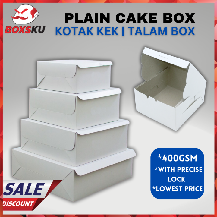 [Ready Made] Cake Box Talam Box !EXTRA THICK !Pizza Box / Kotak Kuih ...