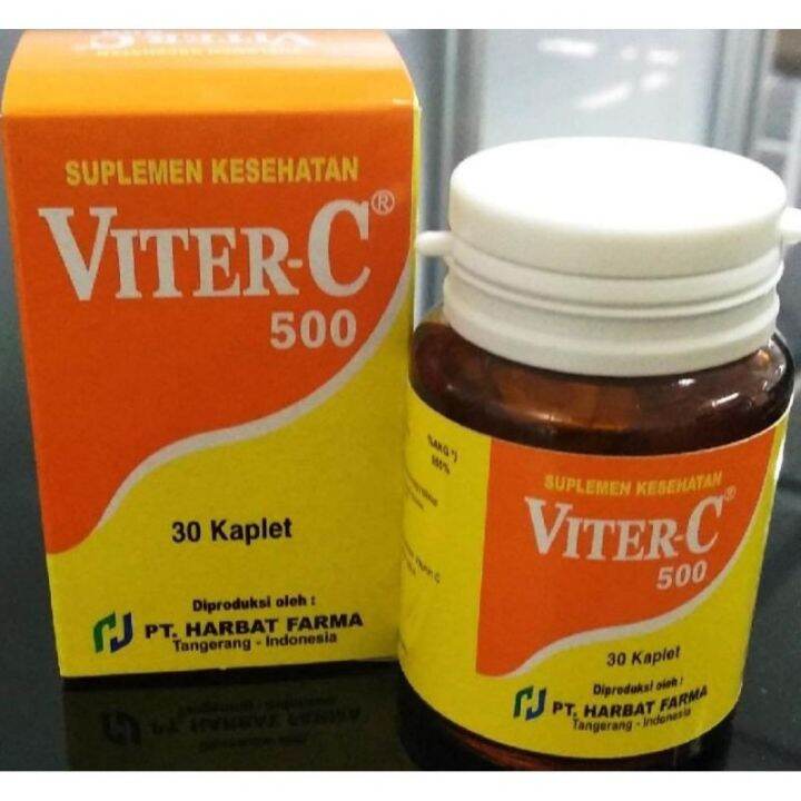 VITER C VIT C-500 SUPLEMEN KESEHATAN 30 kapsul | Lazada Indonesia