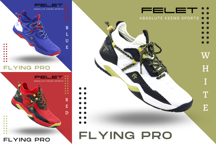 FELET Flying Pro Badminton Shoes | Lazada