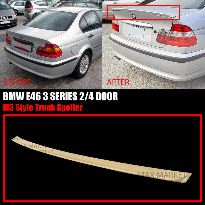 BMW 3 Series E46 (1997 - 2006) ABS Plastic OEM Rear Back Bonnet Bonet ...
