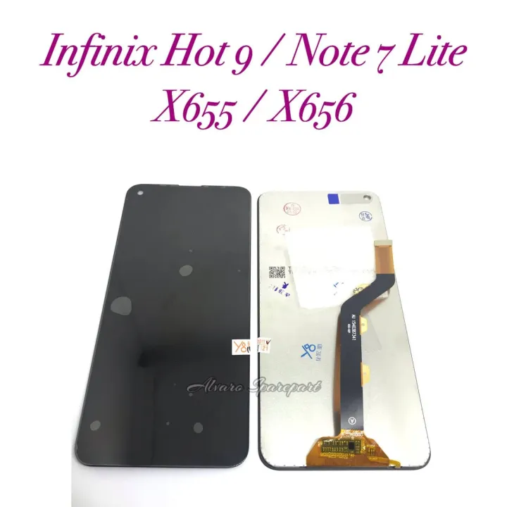 LCD TOUCHSCREEN INFINIX X655 / X656 / HOT 9 / NOTE 7 LITE FULLSET ...