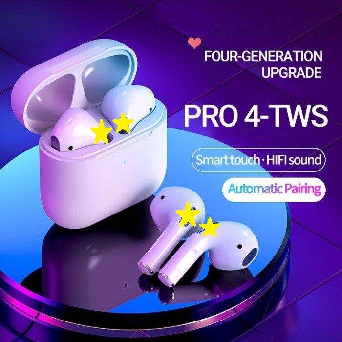 Pro 5 Wireless Bluetooth Earphone TWS Earbuds Hi-Res Audio Wireless ...