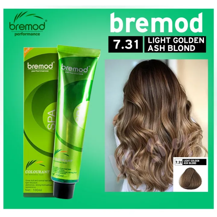 Bremod Hair colourant Light golden ash blond 7.31 | Lazada PH