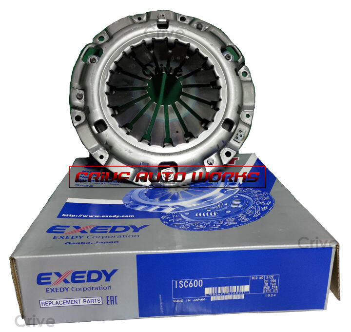 Exedy Clutch Pressure Plate ISC600 / ISC-600 for 4JG2 / 4HG1 | Lazada PH