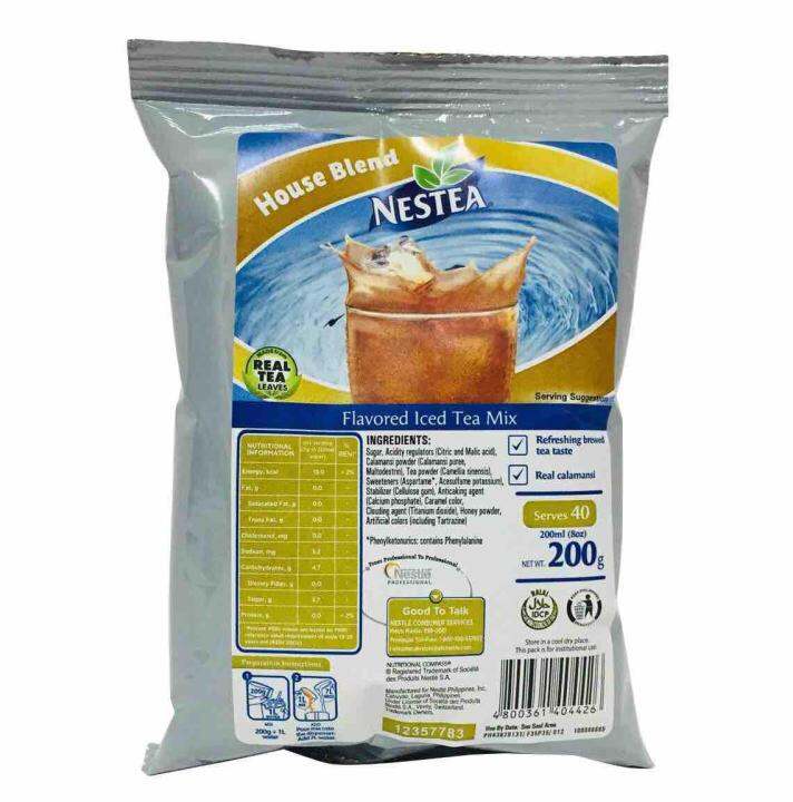 Nestea House Blend Iced Tea 8Lpack (200g) | Lazada PH