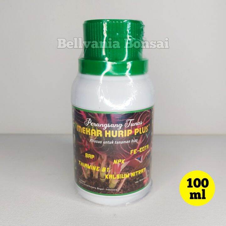Pupuk Mekar Hurip Plus 100 ML Formula Pertumbuhan Tunas Baru | Lazada ...