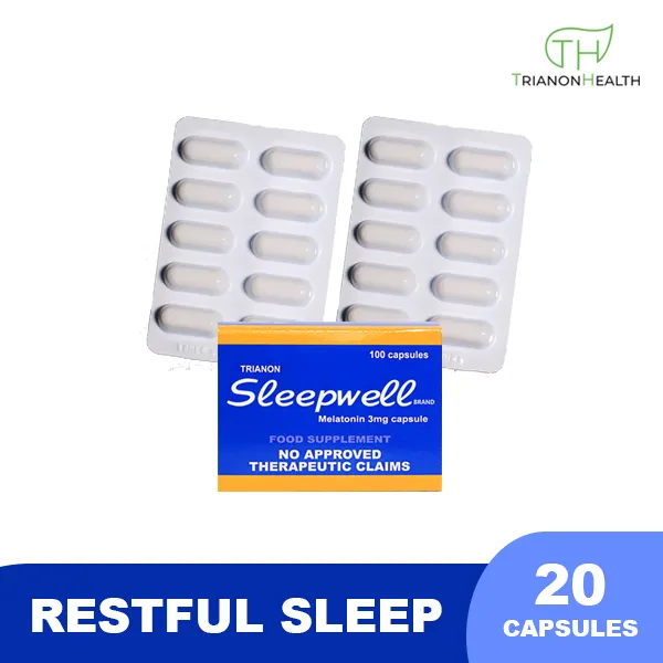 Sleepwell Brand Melatonin (Sleep Aid Supplement, Immune System Booster ...