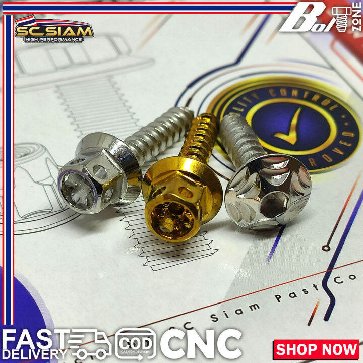 SC SIAM AIR FILTER BOLT / AIRBOX SCREW / STAINLESS BOLTS 5X25 MM ...