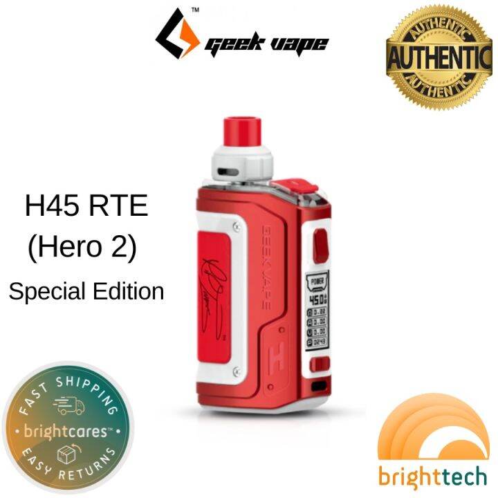 Geekvape H45 RTE Kit (Aegis Hero 2 Special Edition) - Legit Vape Set ...
