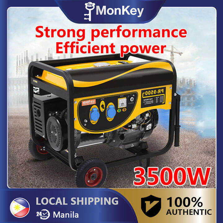 Gasoline Generator Double Cylinder Portable Gasoline Generator 4 Stroke ...