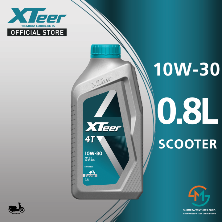Xteer 4T Scooter SN JASO MB 10W-30 0.8L | Lazada PH