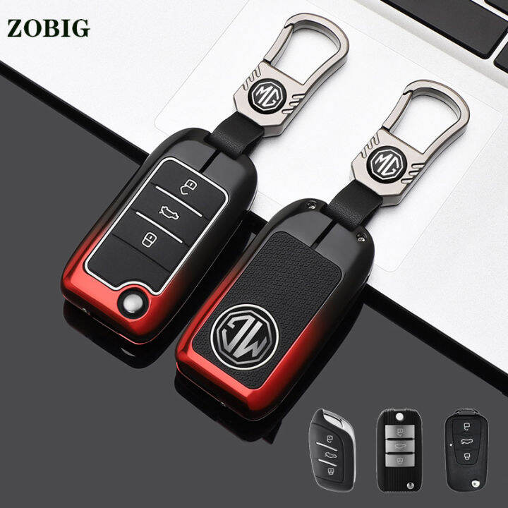 ZOBIG for MG Key Fob Cover Zinc alloy Key Case Cover Compatible with MG ...