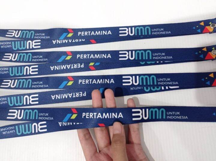 Lanyard Bumn Pertamina / Lanyard Pertamina BUMN Design Custom | Lazada ...