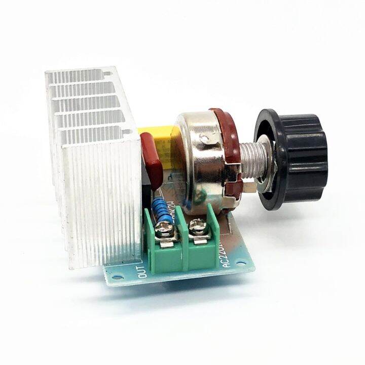 AC 220V 4000W Motor Electric Furnace Fan Regulator Voltage Speed ...