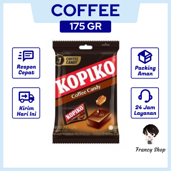 Permen Kopiko Coffee Candy Rasa Kopi 175 gr | Lazada Indonesia