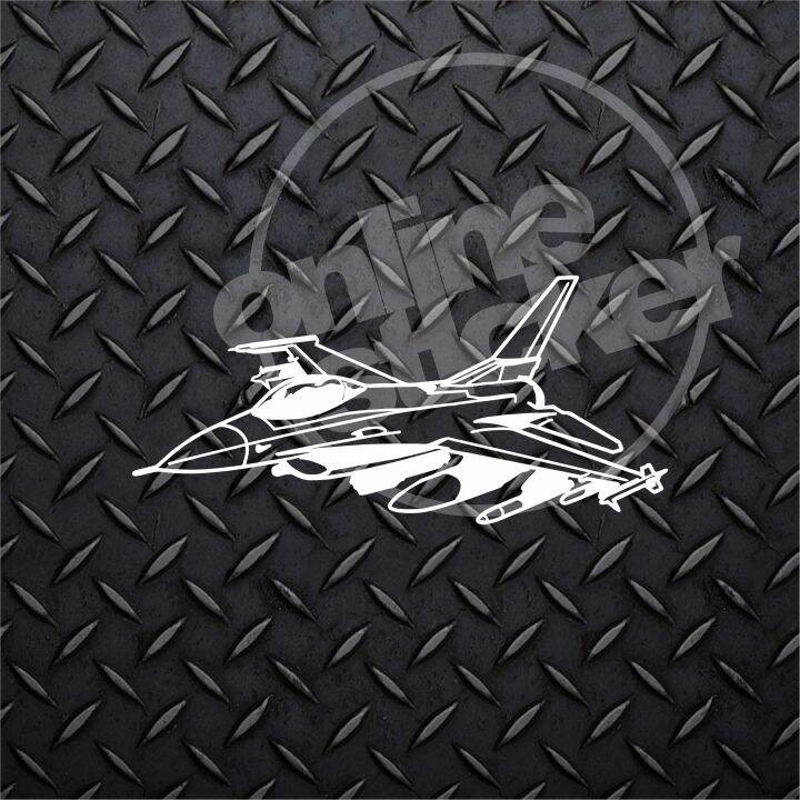 Stiker Pesawat Tempur | cutting sticker | Lazada Indonesia