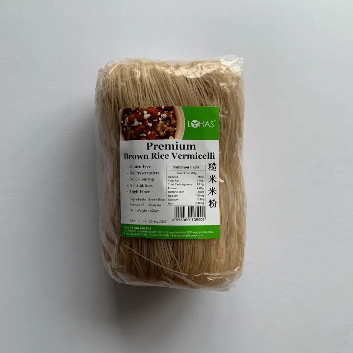 [LOHAS] Premium Brown Rice Vermicelli - 400g | Lazada