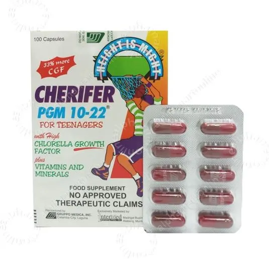 Cherifer PGM Capsule 10-22 for Teenagers 10 capsules | Lazada PH
