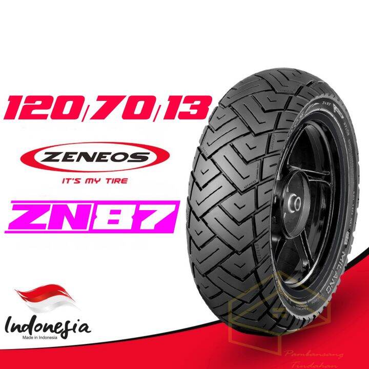 Zeneos MILANO (ZN87) 120/70 R13 Motorcycle Tires | Lazada PH