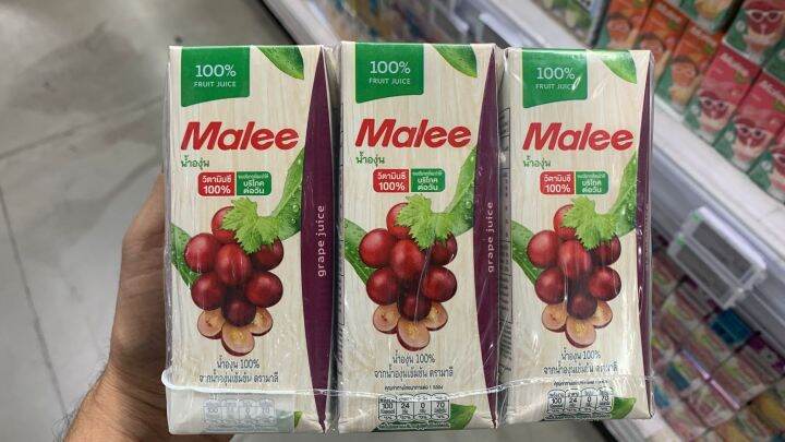 MALEE Tropical juice 180 ml * 6 box | Lazada.co.th
