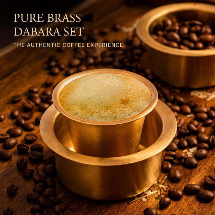 Brass Coffee/Tea Dabara Set of 1-Steel Interior | Lazada