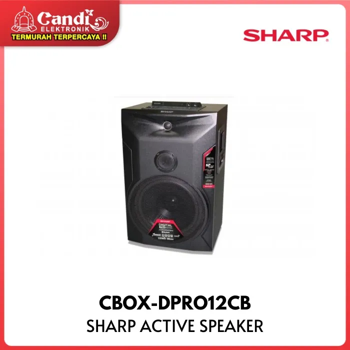 SHARP Active Speaker CBOX-DPRO12CB | Lazada Indonesia