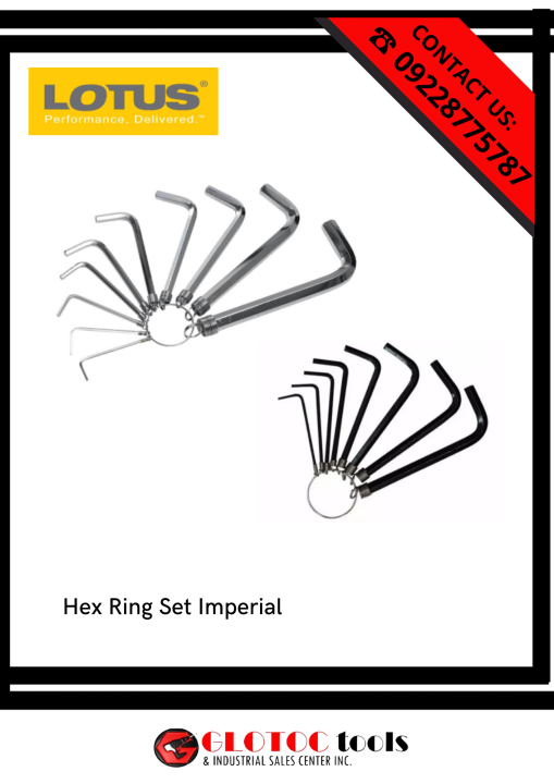 LOTUS Hex Ring Set Imperial | Lazada PH